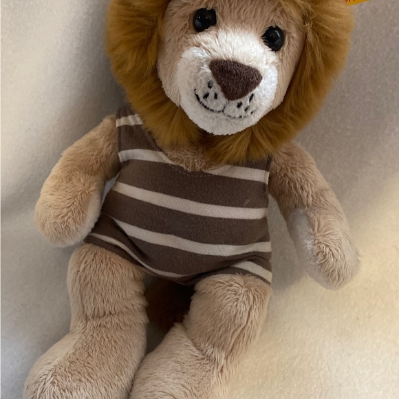 steiff | Toys | Steiff Leo Lowe Lion Plush Soft Toy Ear Button Little ...